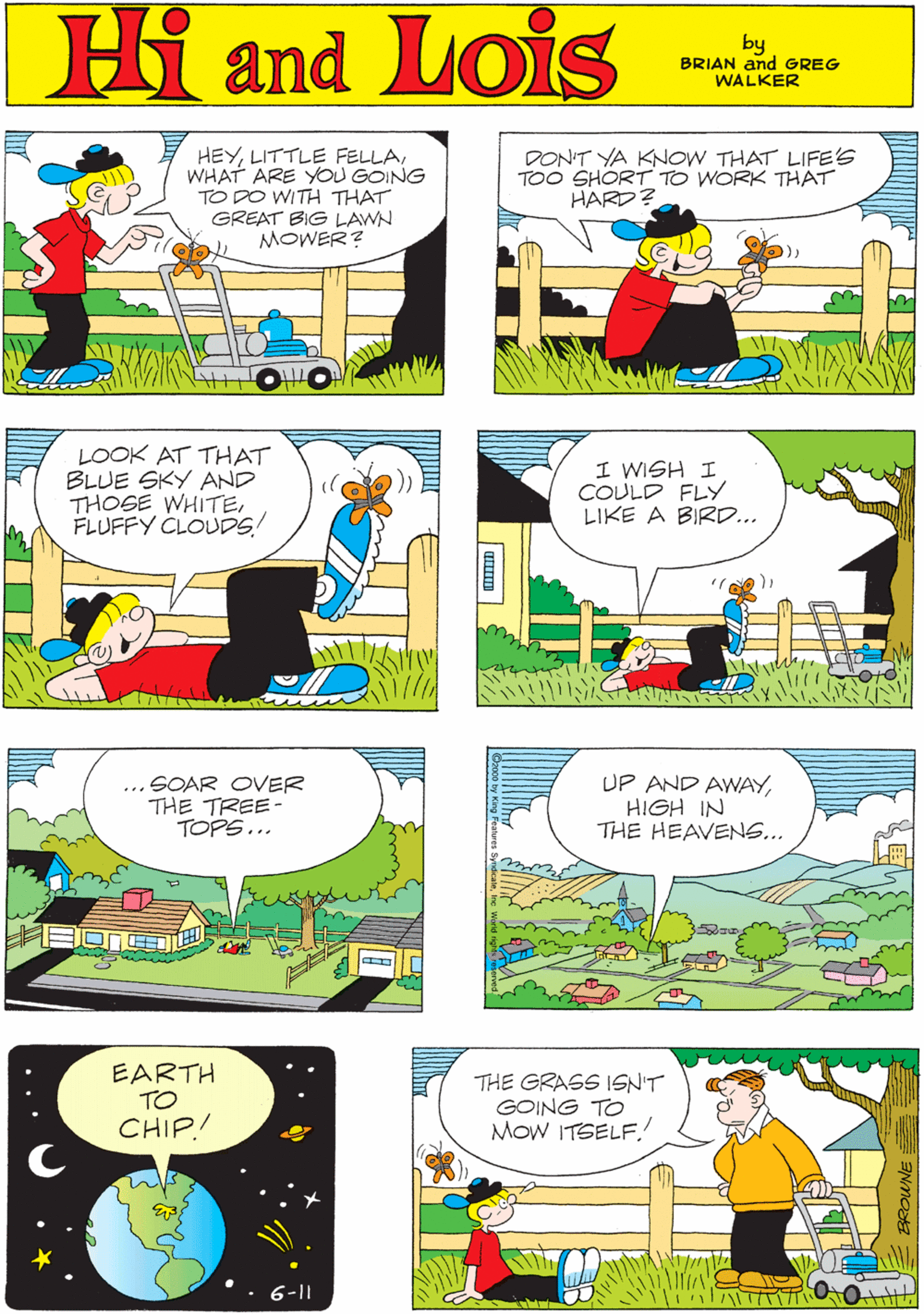 Hi and Lois Comic Strip 2000-06-11 | Comics Kingdom