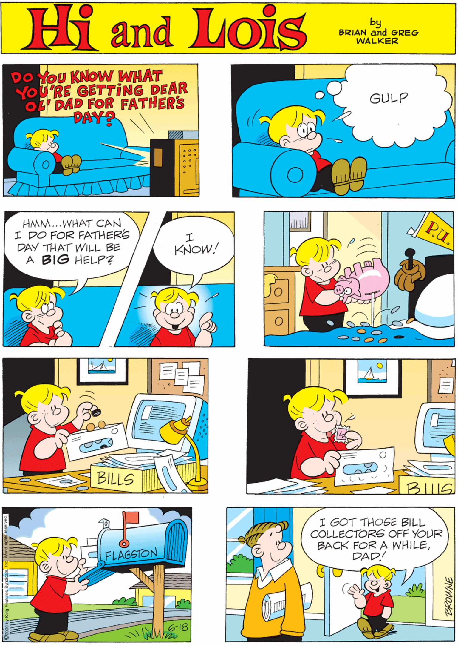 Hi and Lois Comic Strip 2000-06-18 | Comics Kingdom