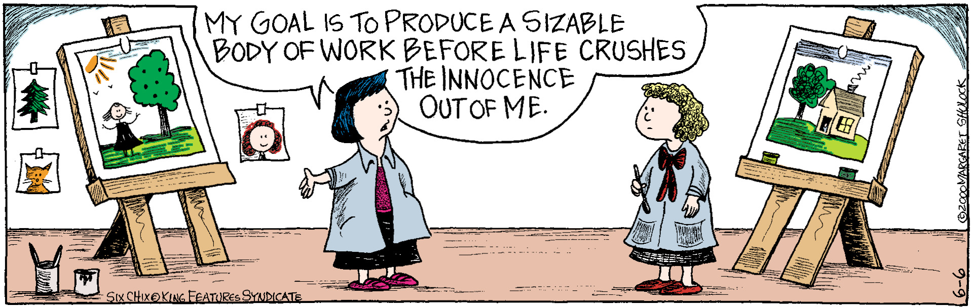 Six Chix Comic Strip 2000-06-06 | Comics Kingdom