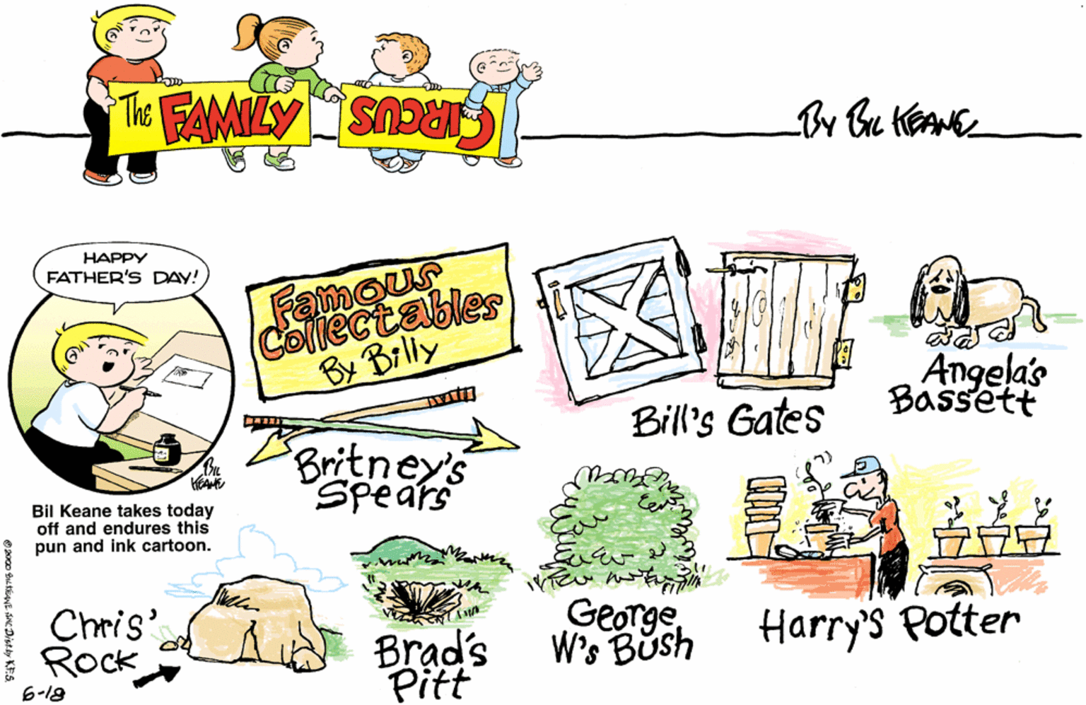 The Family Circus Comic Strip 2000-06-18 | Comics Kingdom