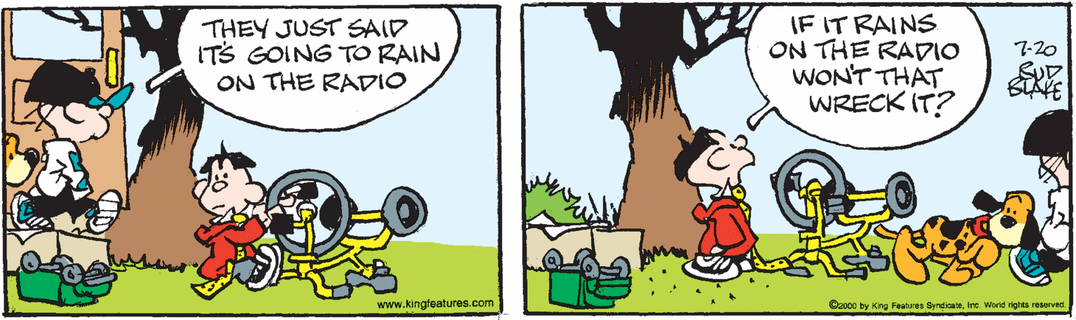 Tiger Comic Strip 2000-07-20 | Comics Kingdom