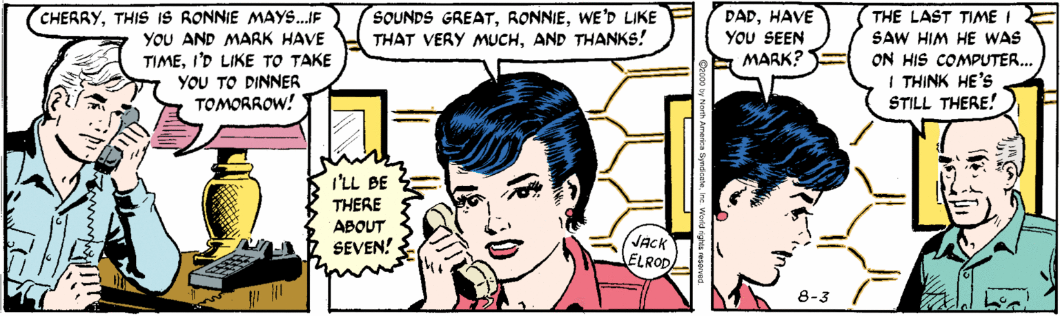 Mark Trail Comic Strip 2000-08-03 | Comics Kingdom