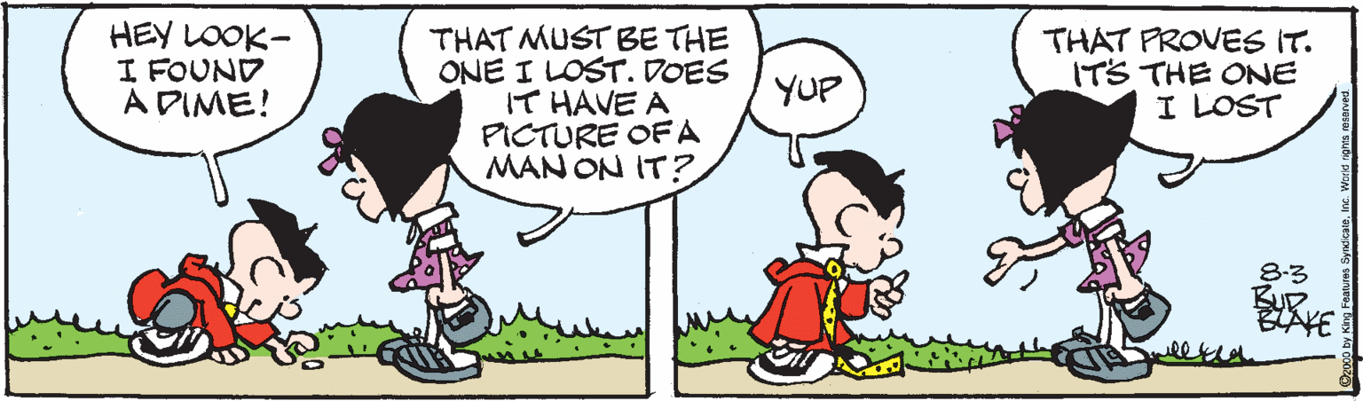 Tiger Comic Strip 2000-08-03 | Comics Kingdom