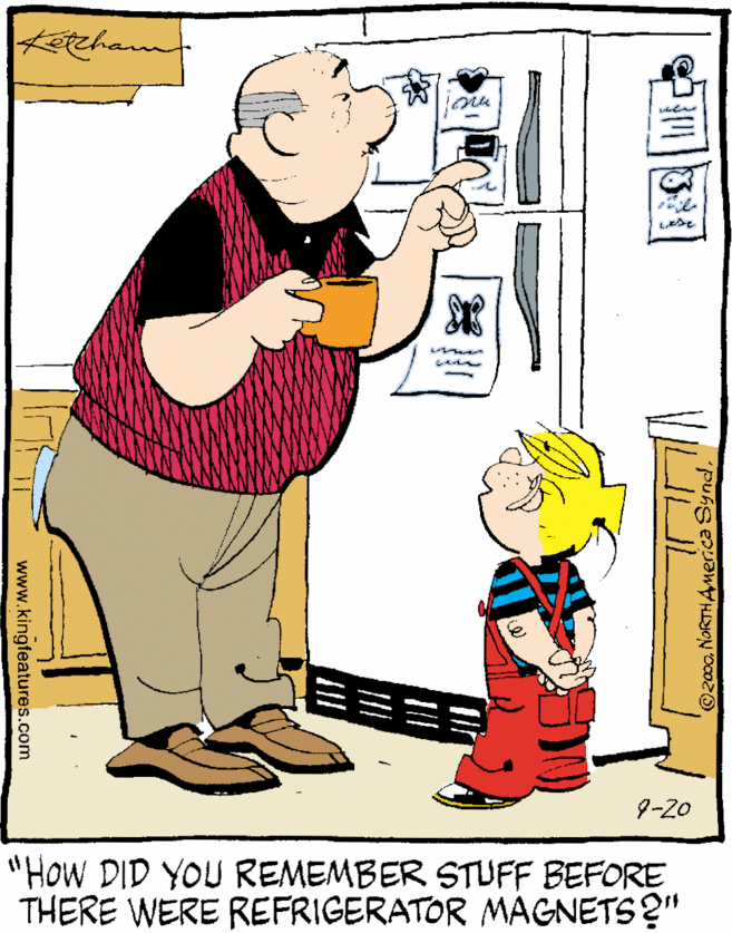 Dennis The Menace Comic Strip 2000-09-20 | Comics Kingdom