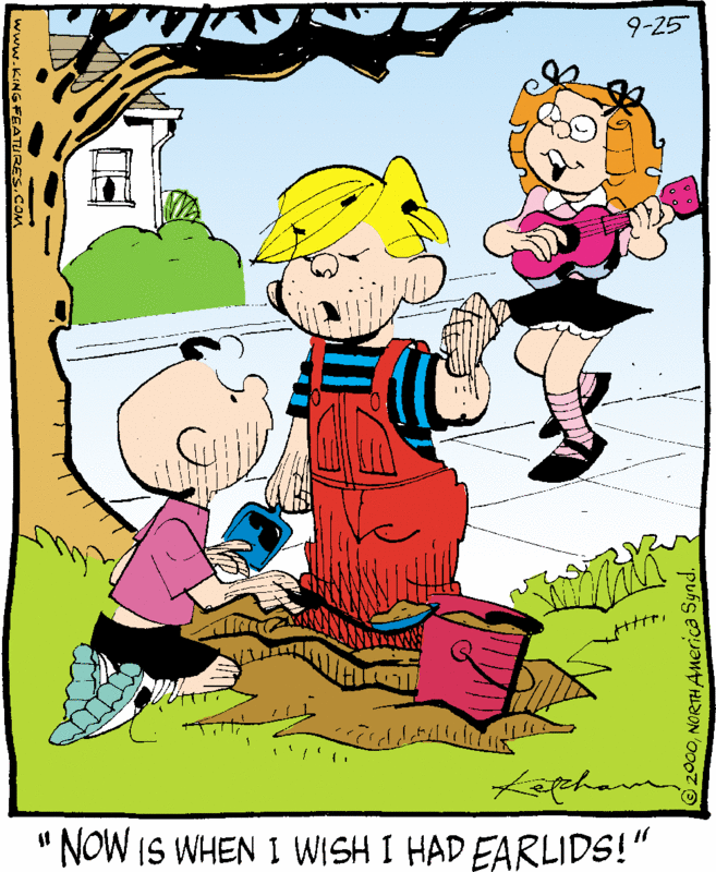 Dennis The Menace Comic Strip 2000-09-25 | Comics Kingdom