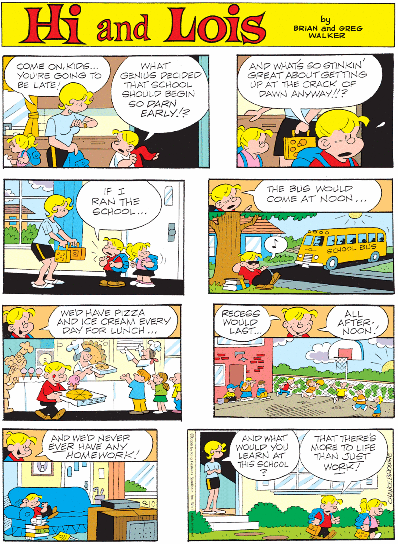 Hi and Lois Comic Strip 2000-09-10 | Comics Kingdom
