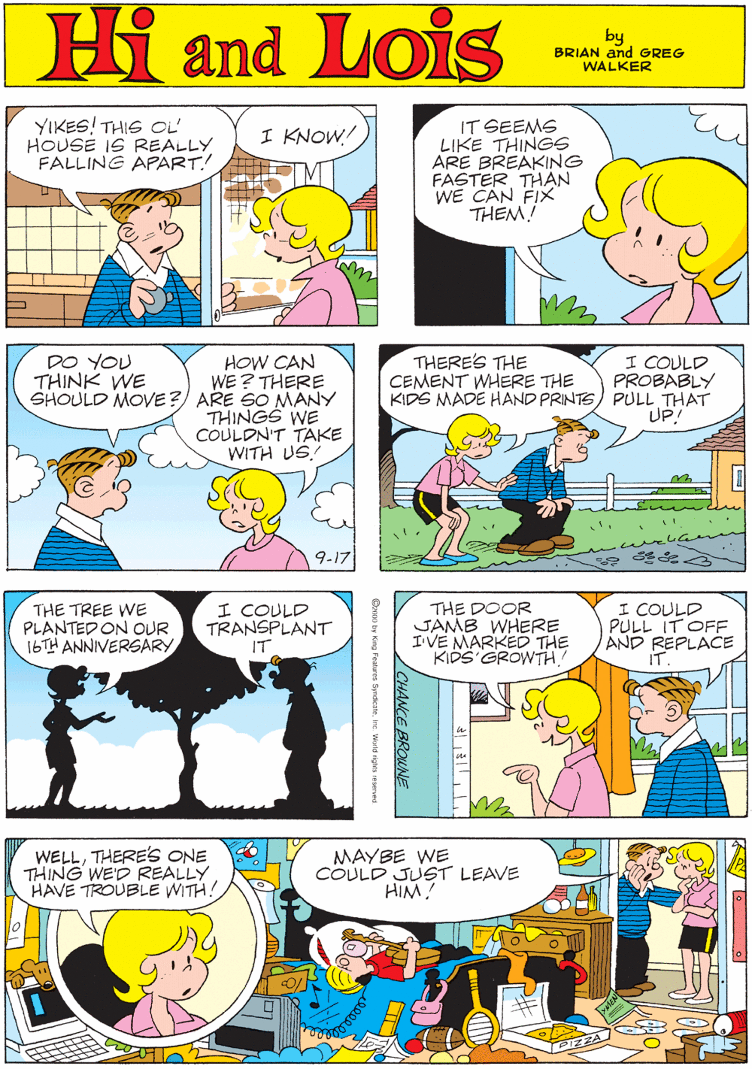 Hi and Lois Comic Strip 2000-09-17 | Comics Kingdom