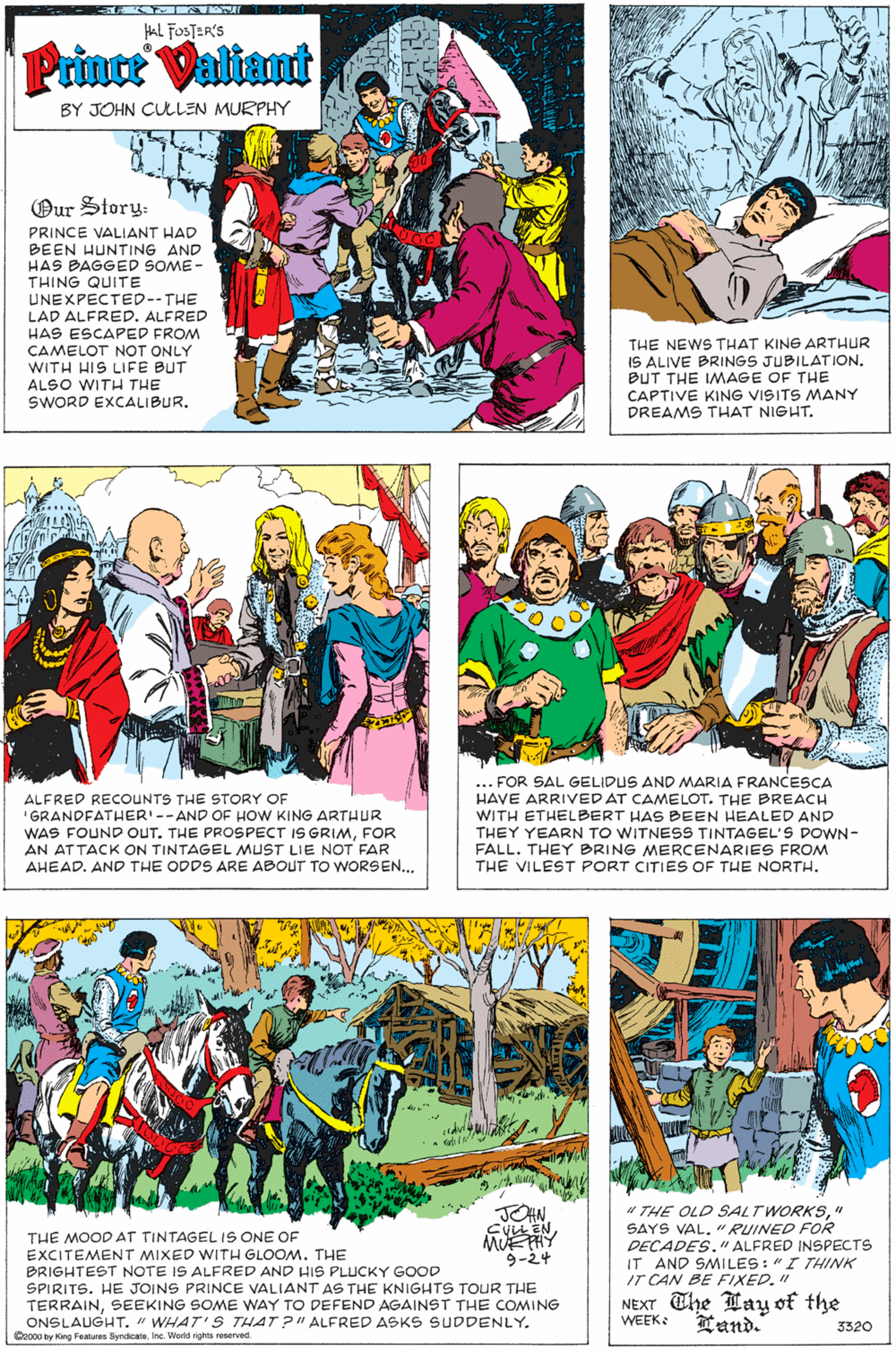 Prince Valiant Comic Strip 2000-09-24 | Comics Kingdom
