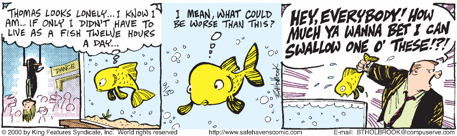 Safe Havens Comic Strip 2000-09-30 | Comics Kingdom