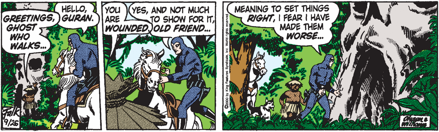 The Phantom Comic Strip 2000-09-26 | Comics Kingdom