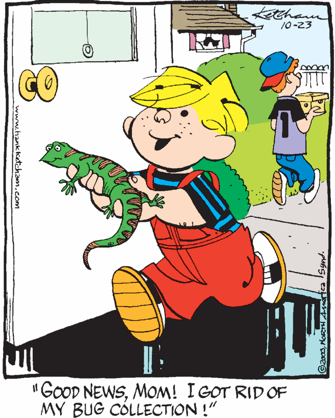 Dennis The Menace Comic Strip 2000-10-23 | Comics Kingdom