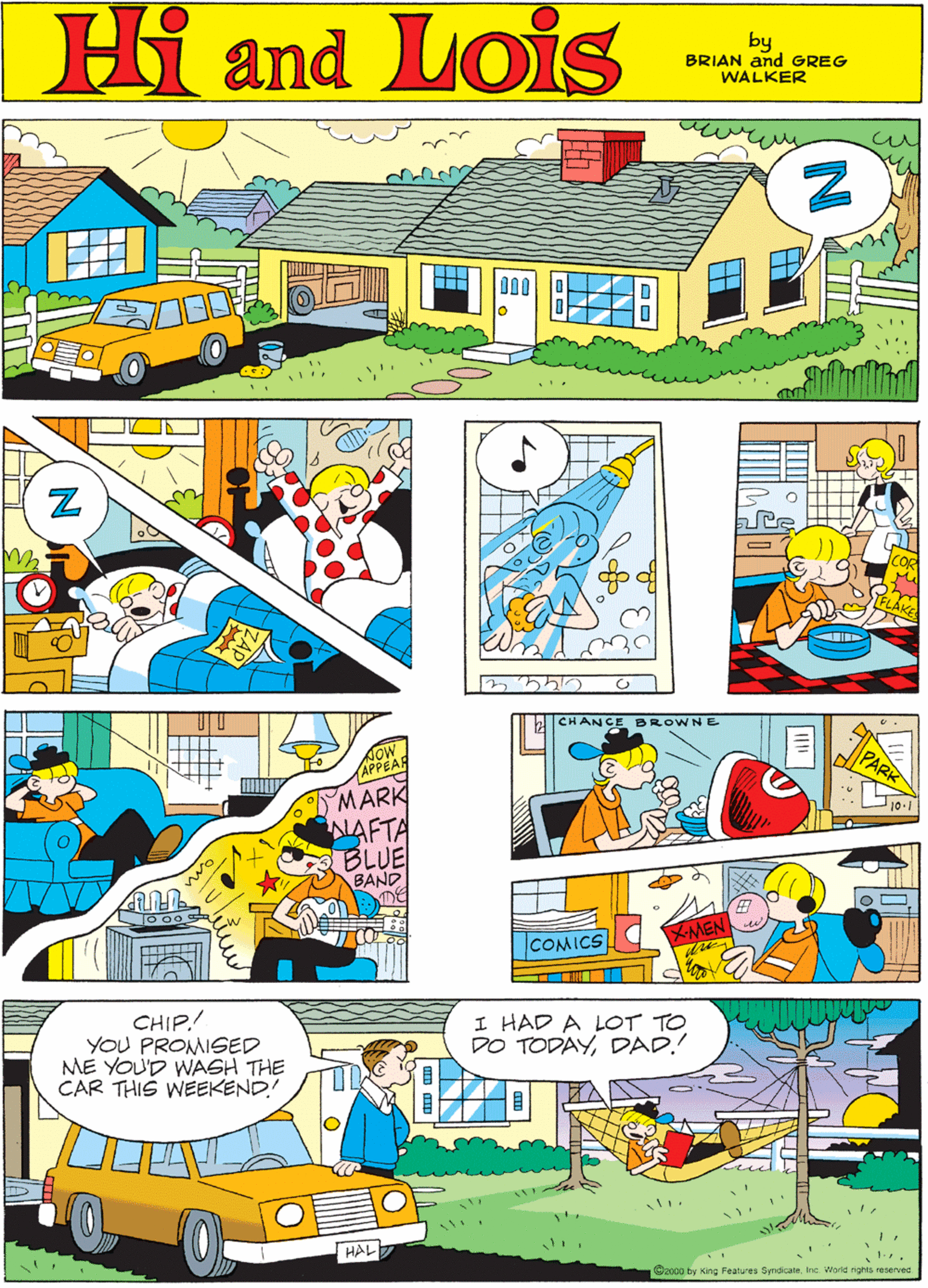 Hi and Lois Comic Strip 2000-10-01 | Comics Kingdom