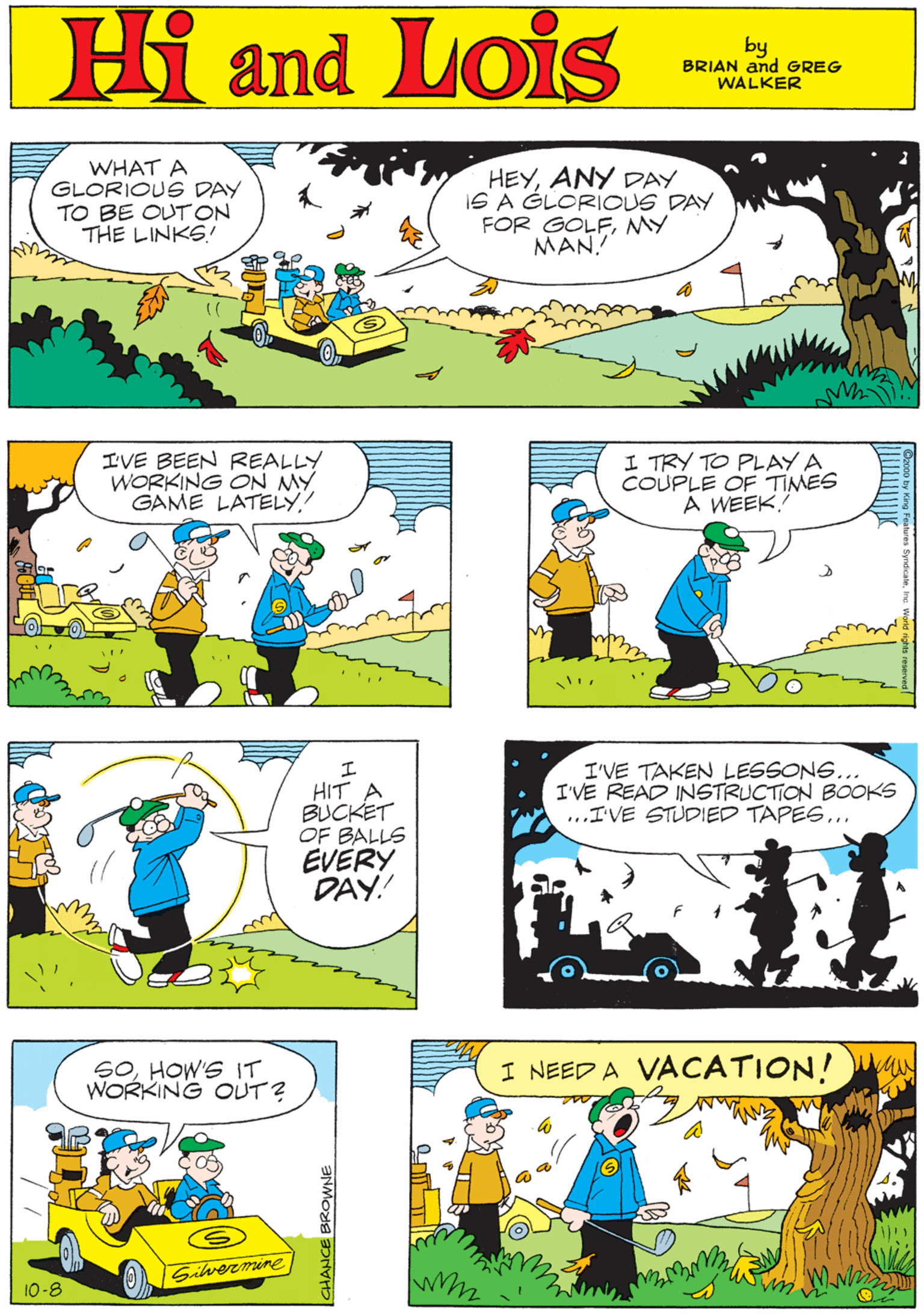 Hi and Lois Comic Strip 2000-10-08 | Comics Kingdom