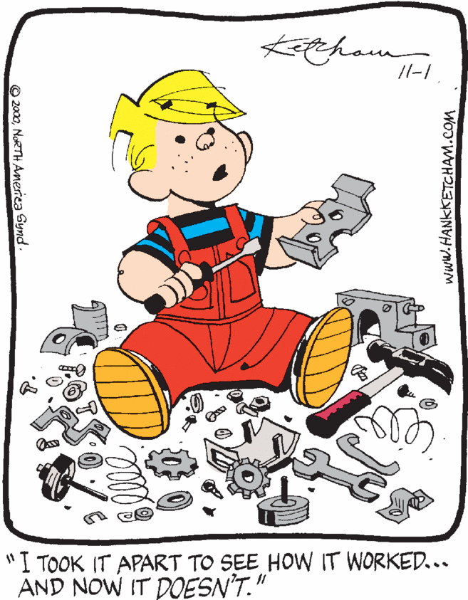 Dennis The Menace Comic Strip 2000-11-01 | Comics Kingdom