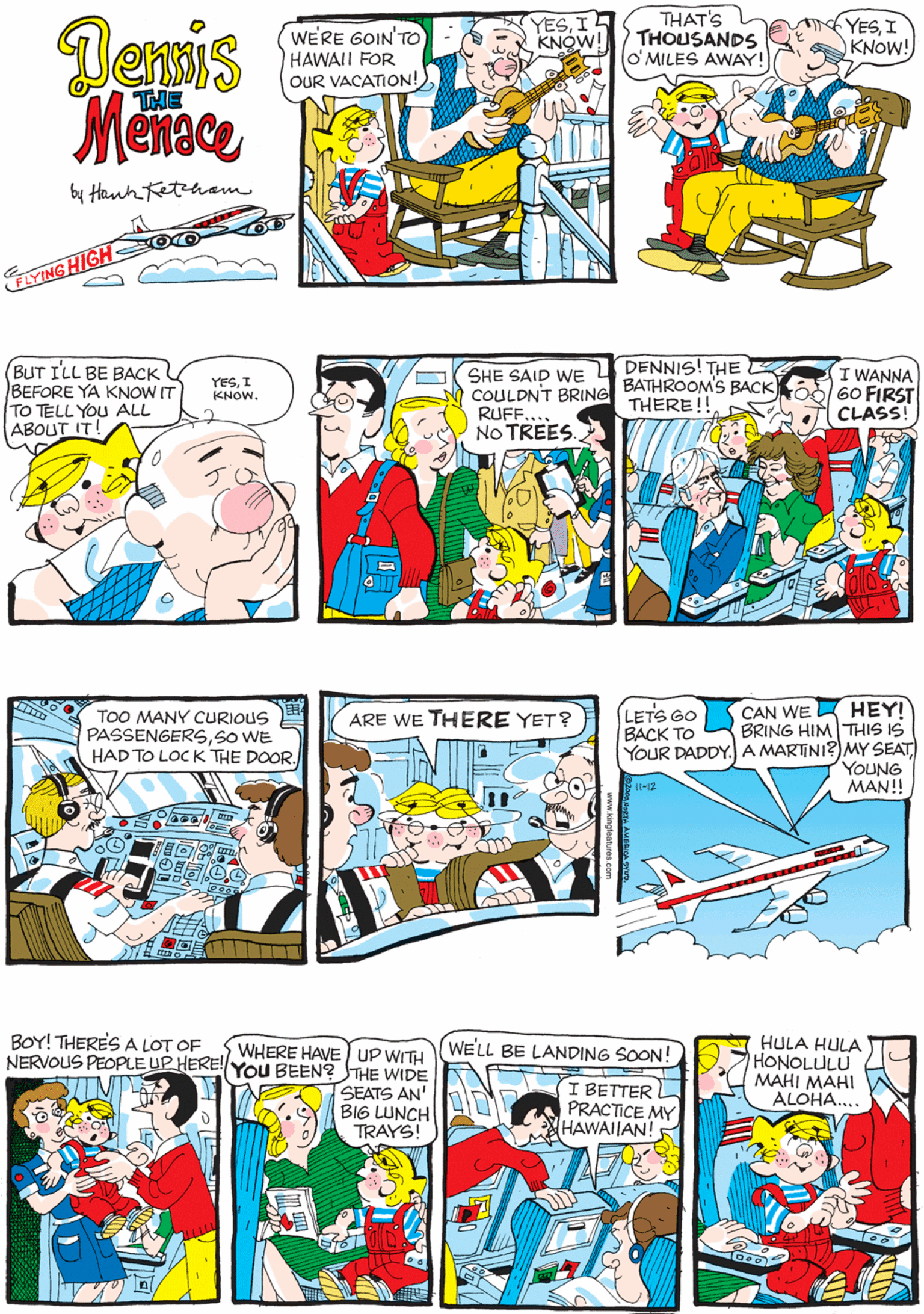 Dennis The Menace Comic Strip 2000-11-12 | Comics Kingdom