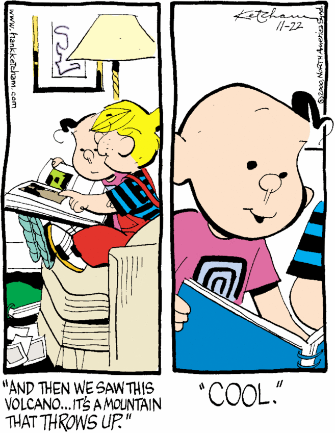 Dennis The Menace Comic Strip 2000-11-22 | Comics Kingdom