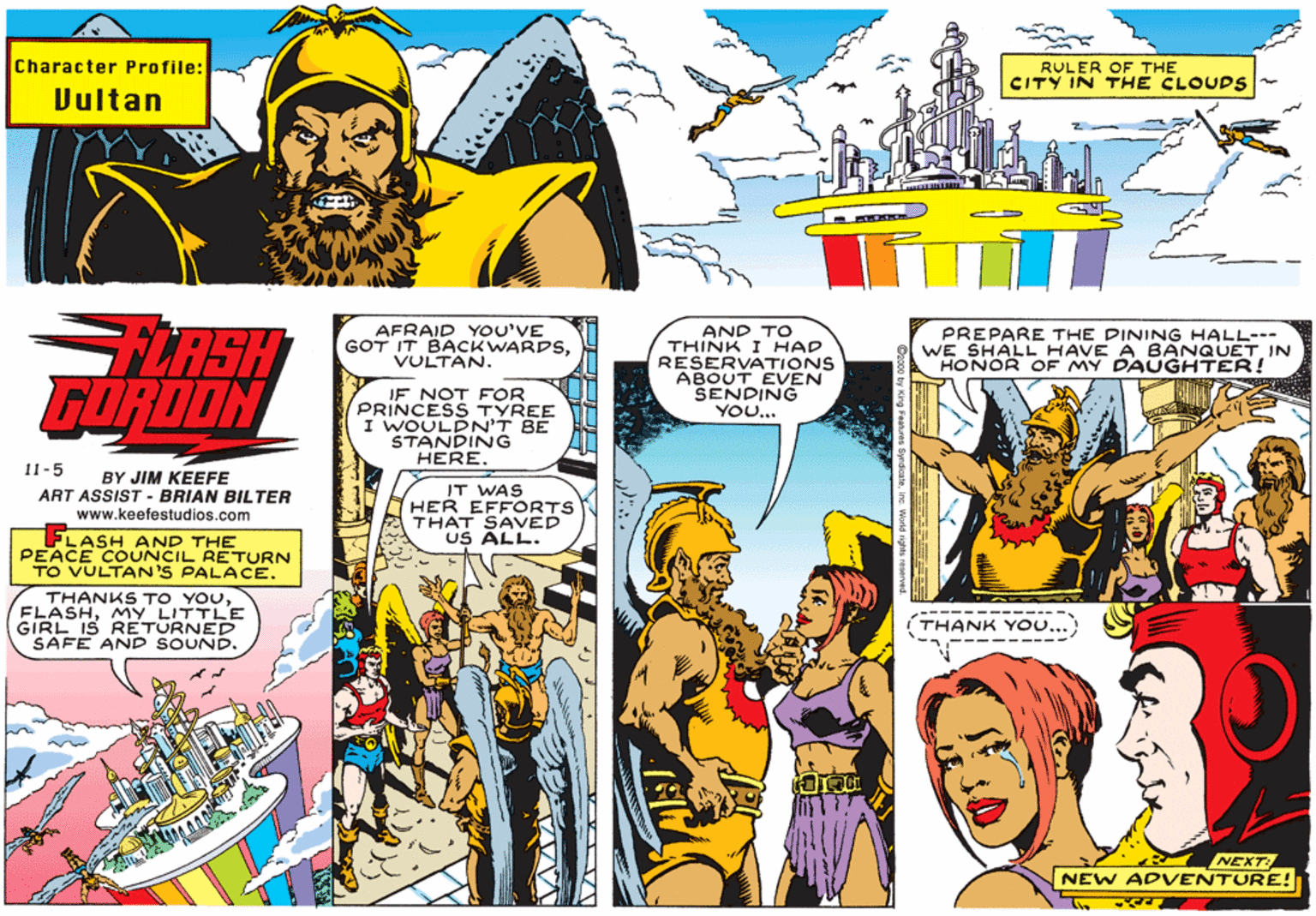 Flash Gordon Comic Strip 2000-11-05 | Comics Kingdom