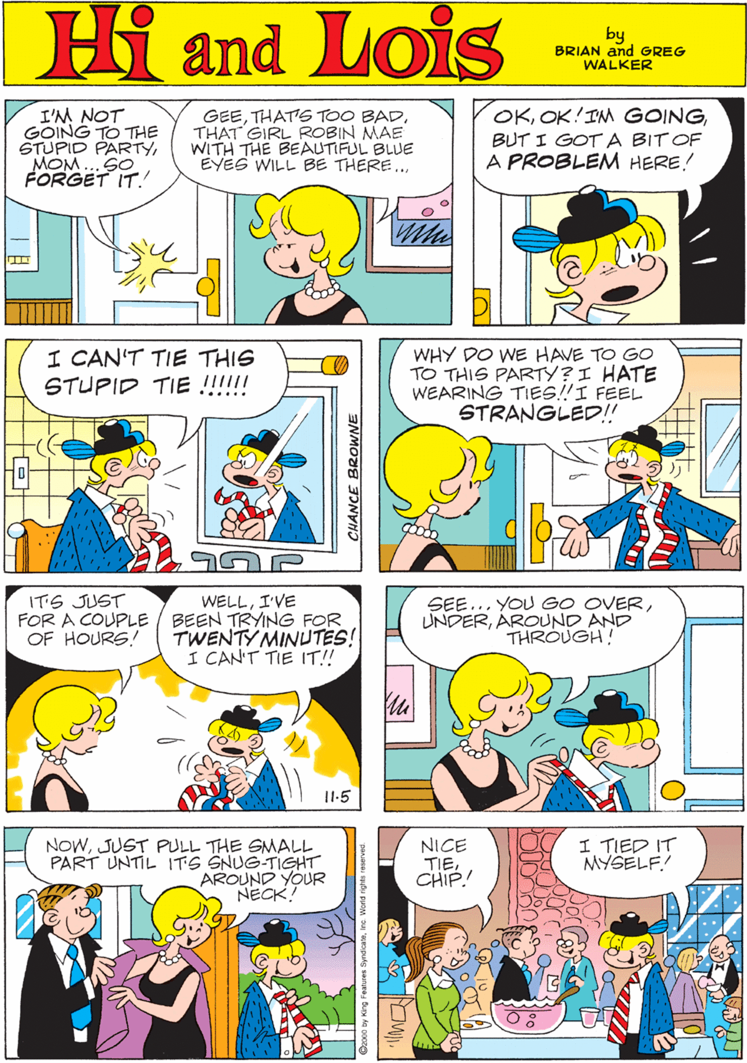 Hi and Lois Comic Strip 2000-11-05 | Comics Kingdom