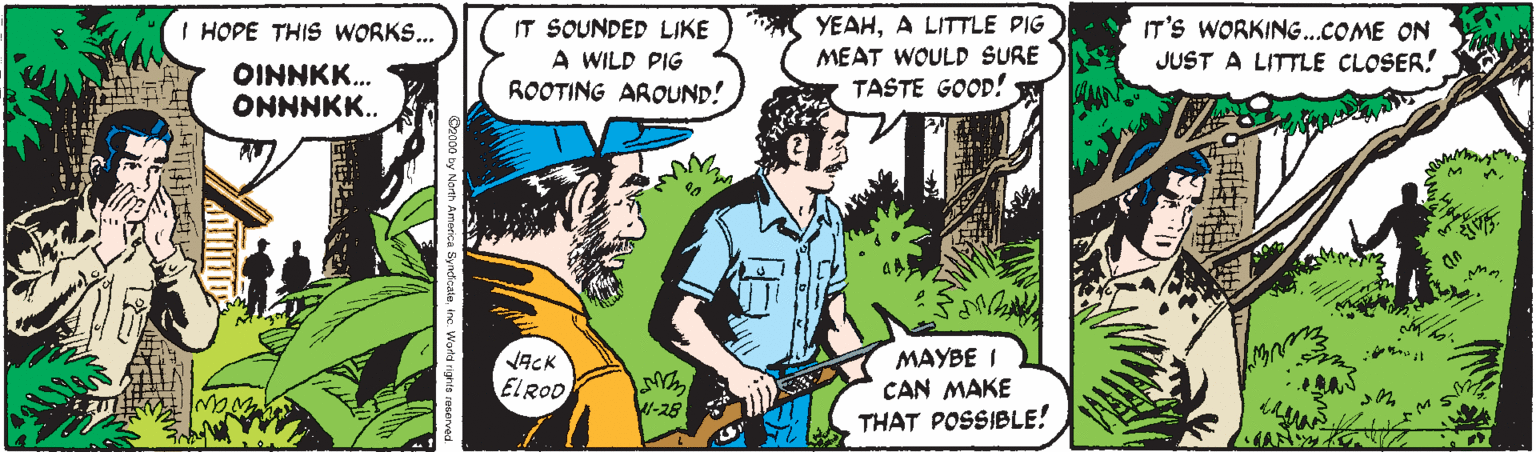 Mark Trail Comic Strip 2000-11-28 | Comics Kingdom