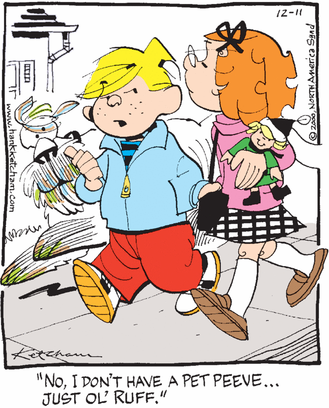 Dennis The Menace Comic Strip 2000-12-11 | Comics Kingdom
