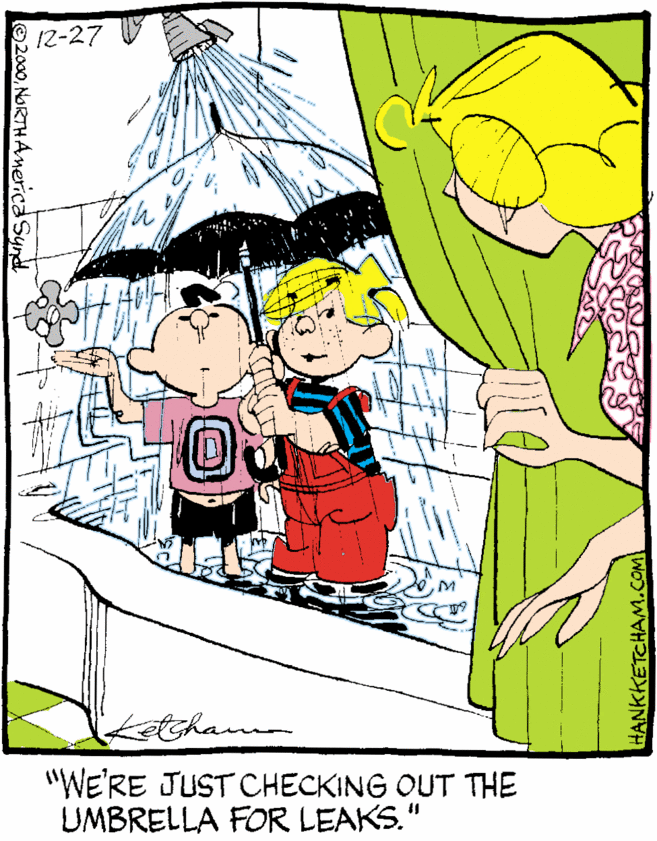 Dennis The Menace Comic Strip 2000-12-27 | Comics Kingdom