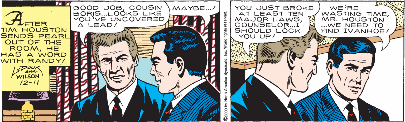 Judge Parker Comic Strip 2000-12-11 | Comics Kingdom