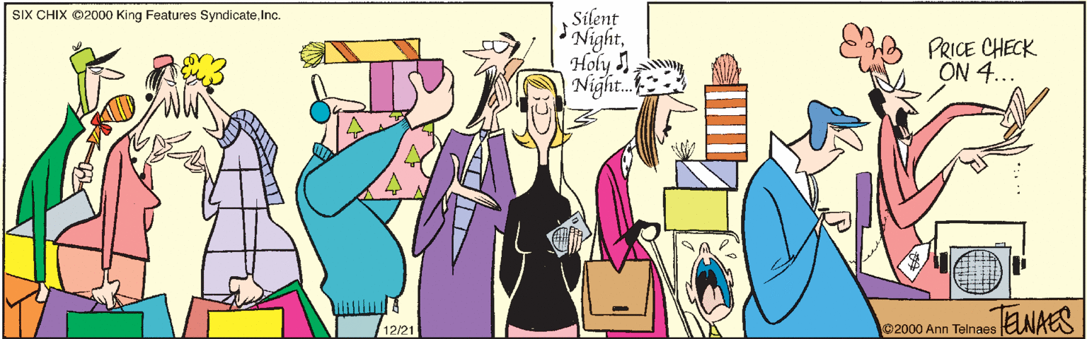 Six Chix Comic Strip 2000-12-21 | Comics Kingdom