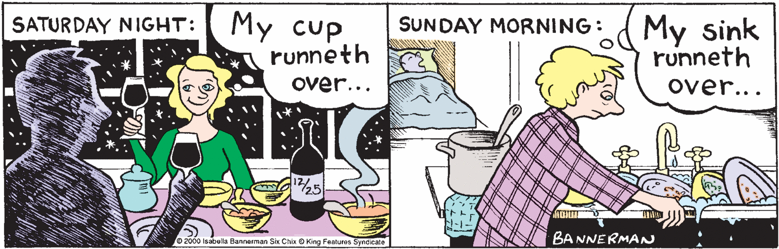 Six Chix Comic Strip 2000-12-25 | Comics Kingdom