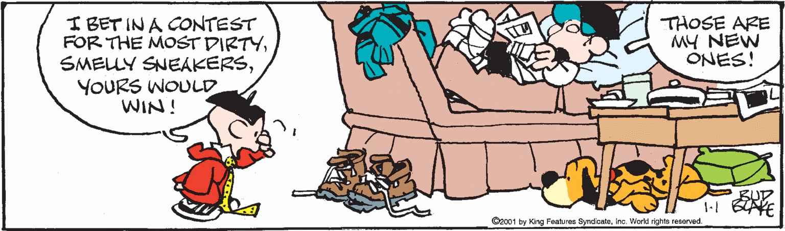 Tiger Comic Strip 2001-01-01 | Comics Kingdom