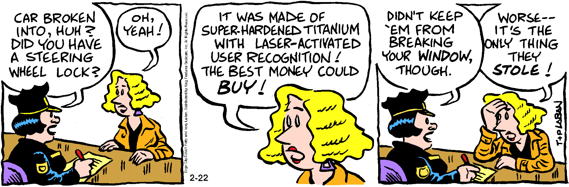 Edge City Comic Strip 2001-02-22 | Comics Kingdom