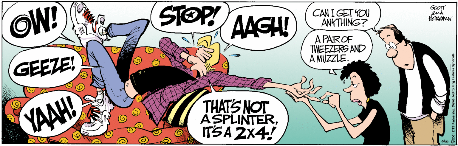 Zits Comic Strip 2001-09-19 | Comics Kingdom