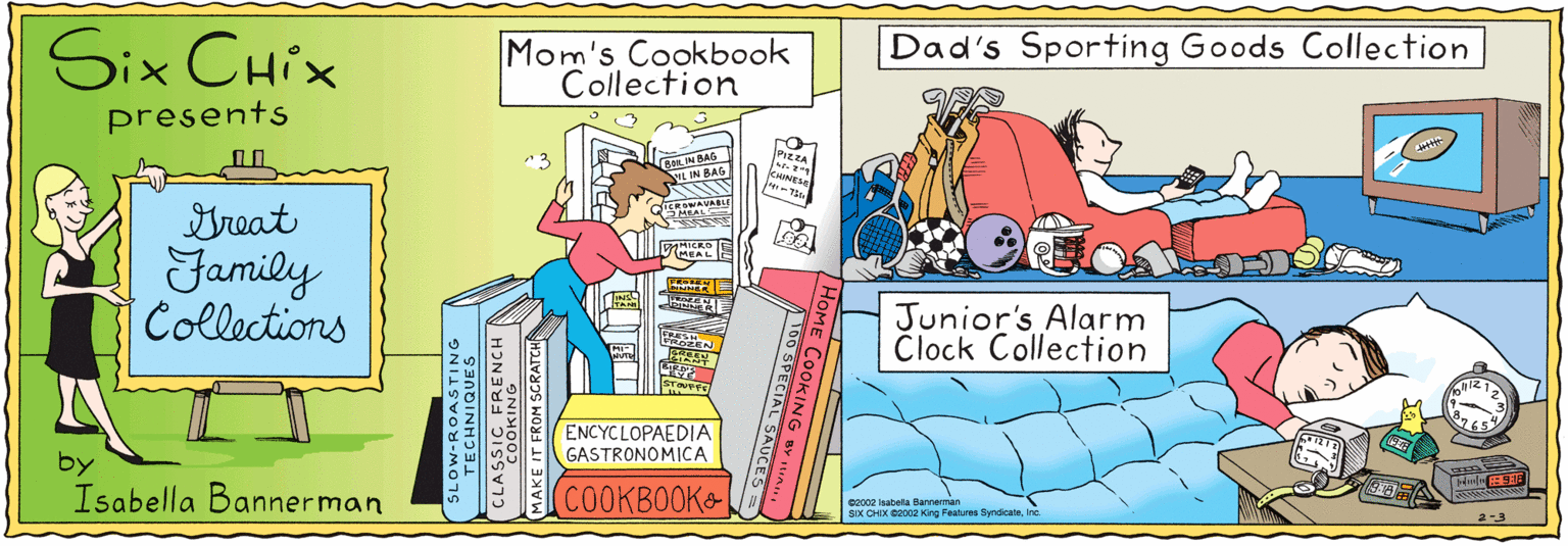 Six Chix Comic Strip 2002-02-03 | Comics Kingdom