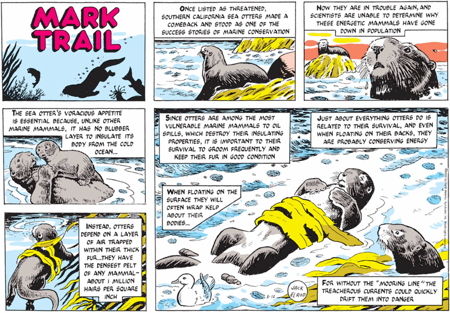 Mark Trail Comic Strip 2002-05-12 | Comics Kingdom
