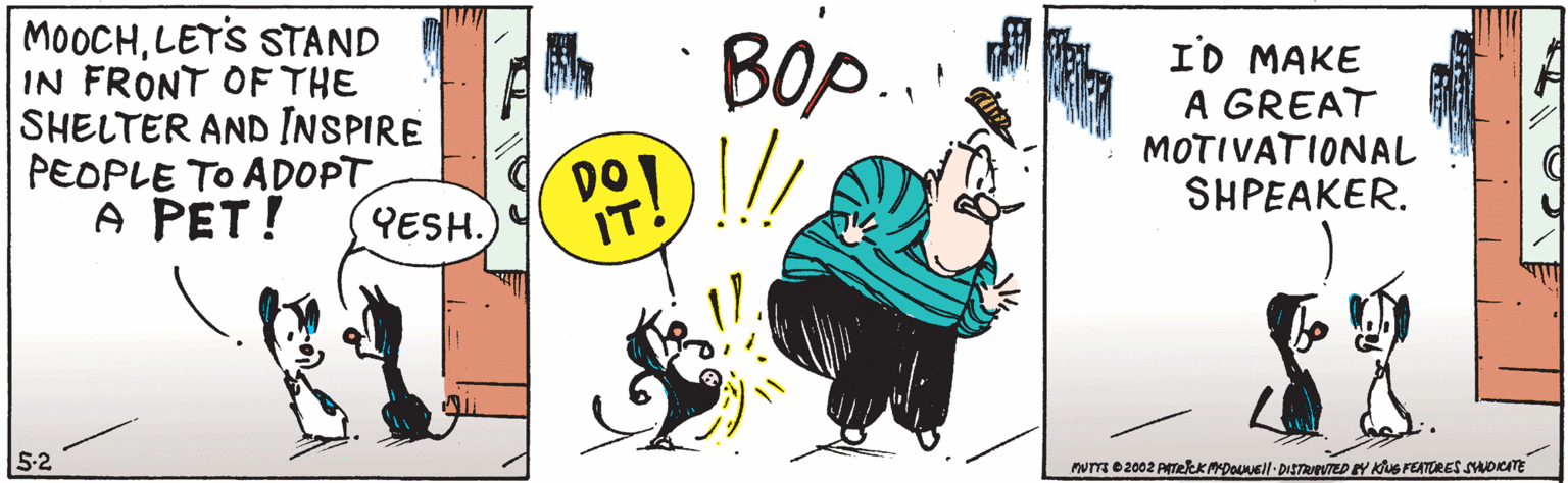 Mutts Comic Strip 2002-05-02 | Comics Kingdom