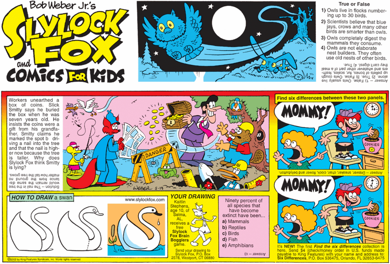 Slylock Fox Comic Strip 2002-05-19 | Comics Kingdom