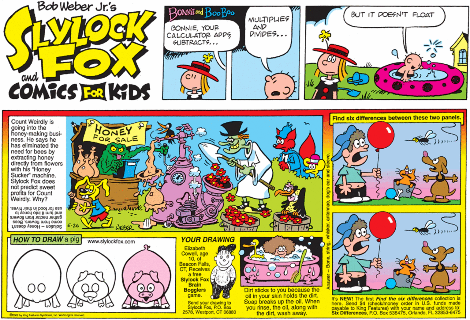 Slylock Fox Comic Strip 2002-05-26 | Comics Kingdom