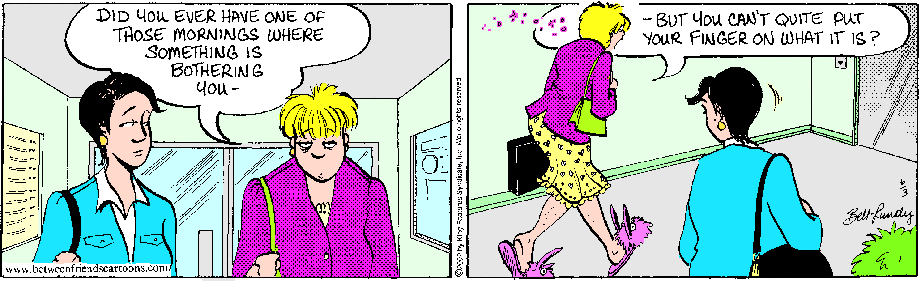 Between Friends Comic Strip 2002-06-03 | Comics Kingdom