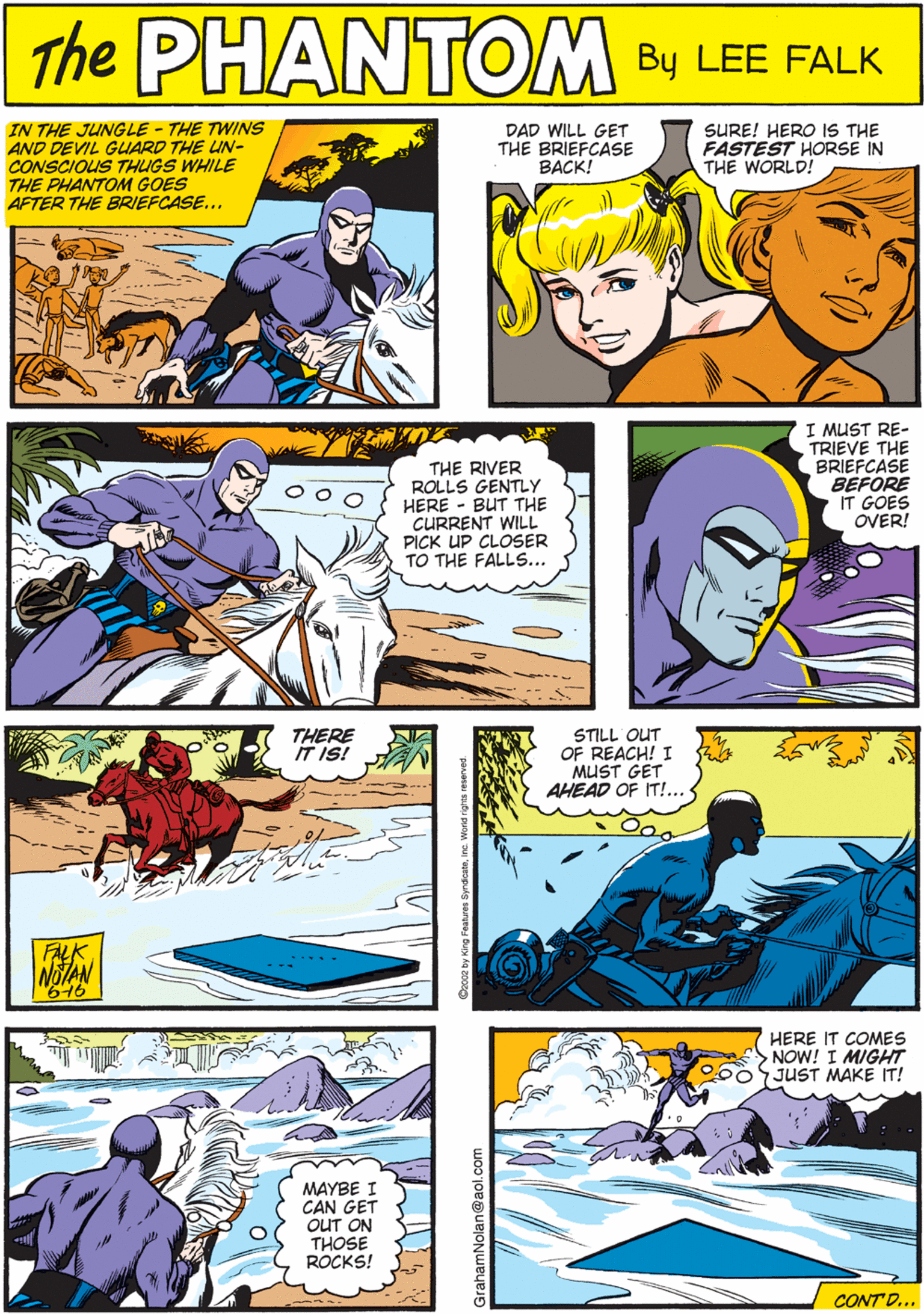 The Phantom Comic Strip 2002-06-16 | Comics Kingdom