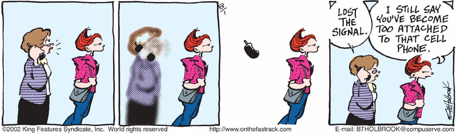 On The Fastrack Comic Strip 2002-08-01 | Comics Kingdom