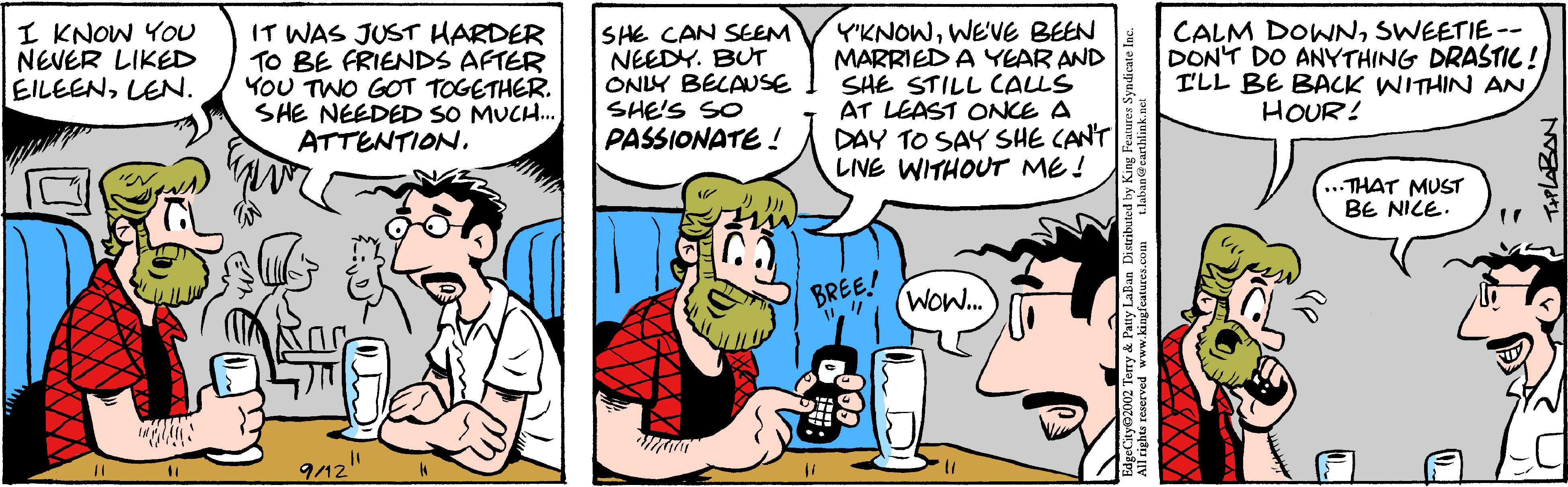 Edge City Comic Strip 2002-09-12 | Comics Kingdom