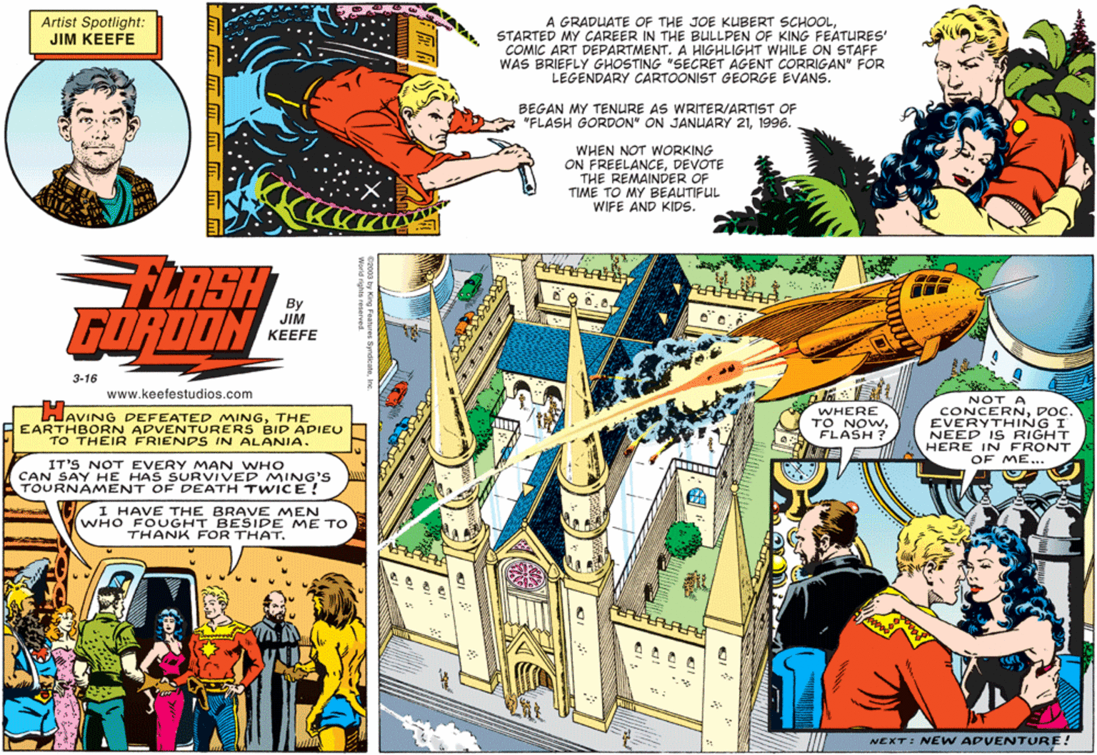 Flash Gordon Comic Strip 2003-03-16 | Comics Kingdom