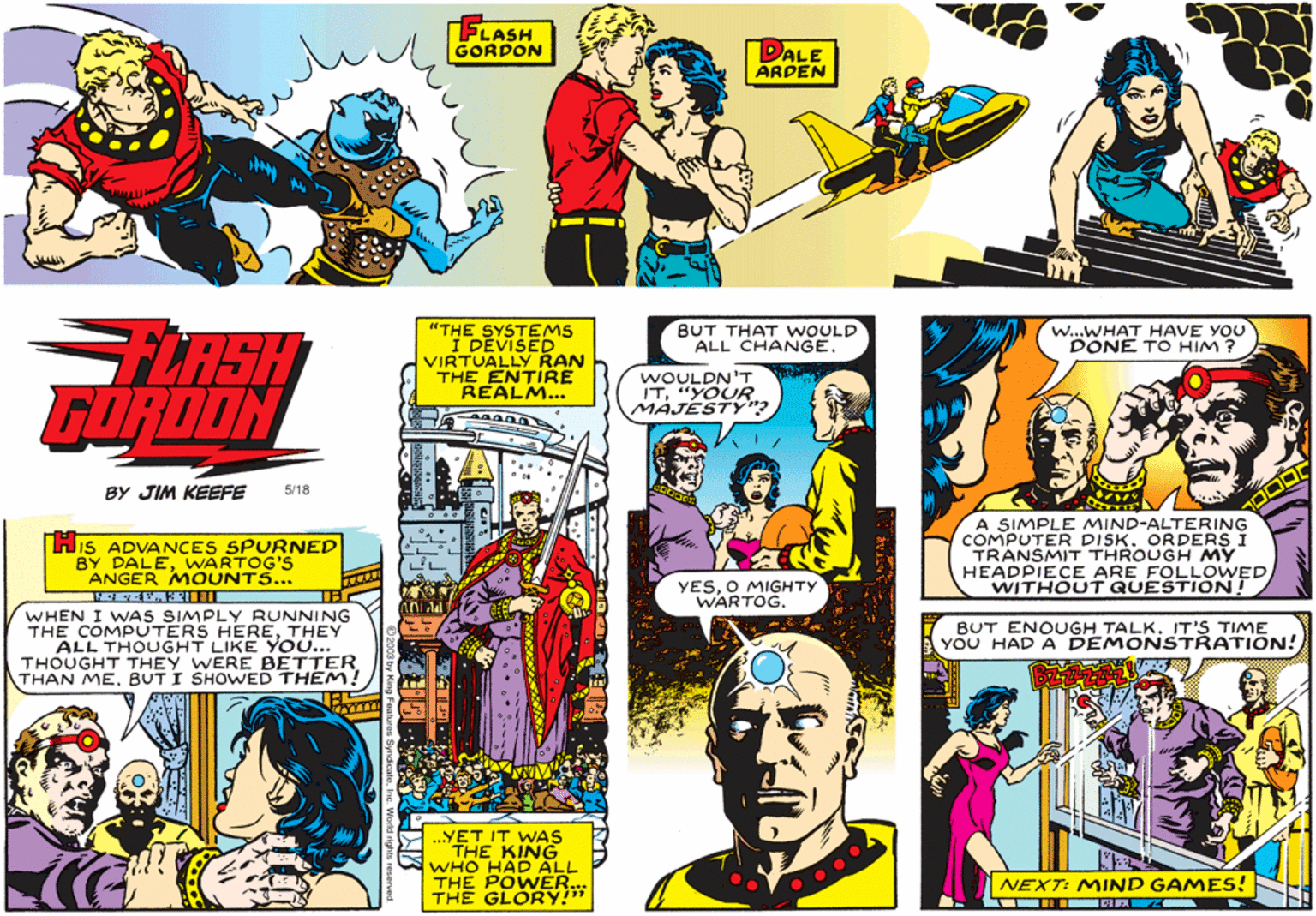 Flash Gordon Comic Strip 2003-05-18 | Comics Kingdom