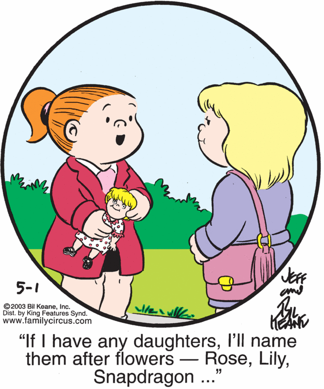 The Family Circus Comic Strip 2003-05-01 | Comics Kingdom