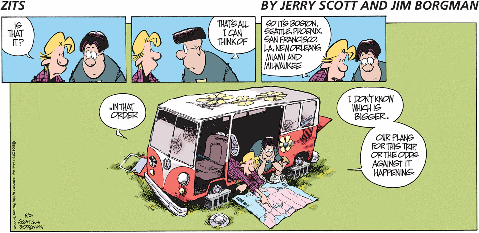 Zits Comic Strip 2003-08-24 | Comics Kingdom