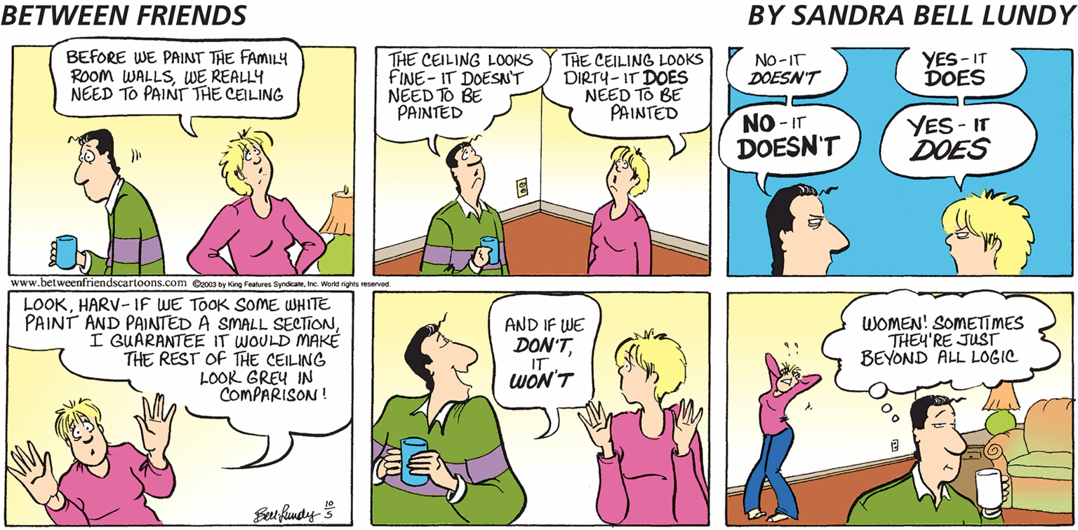 Between Friends Comic Strip 2003-10-05 | Comics Kingdom