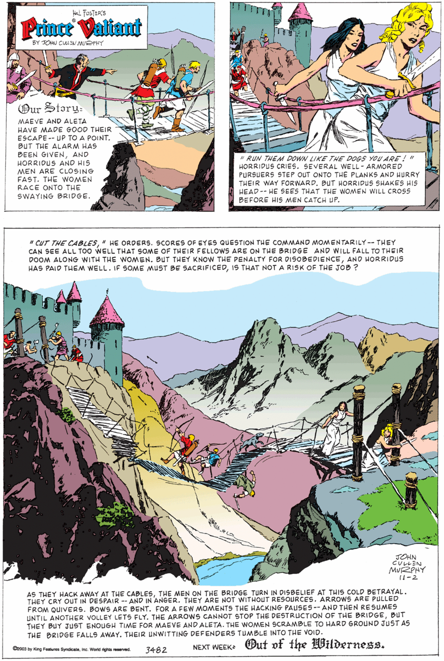 Prince Valiant Comic Strip 2003-11-02 | Comics Kingdom