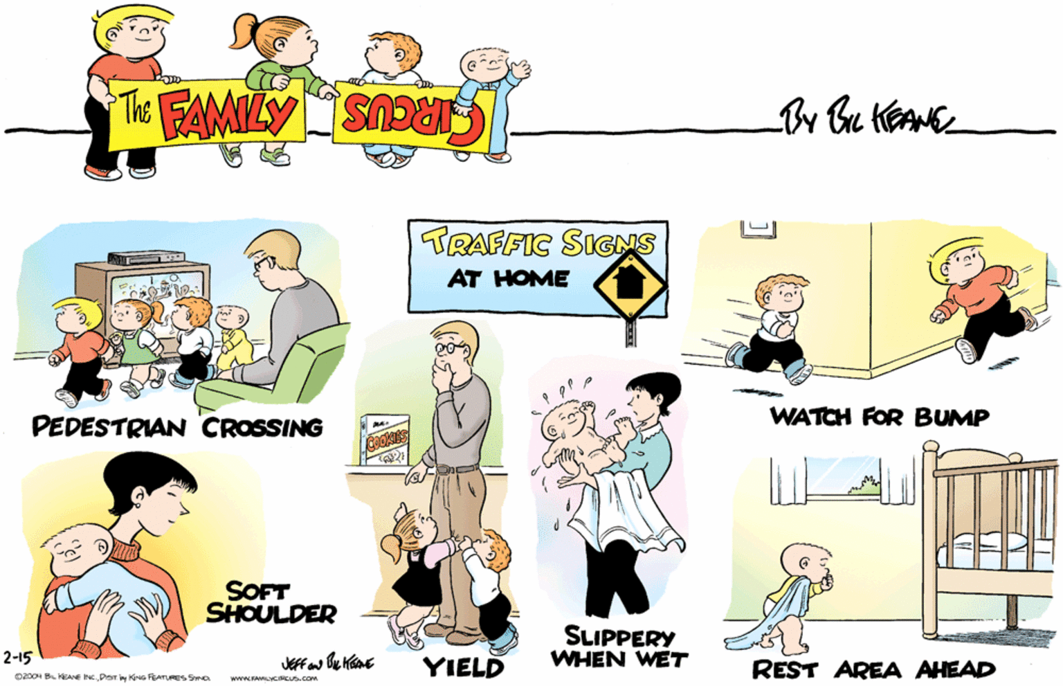 The Family Circus Comic Strip 2004-02-15 | Comics Kingdom