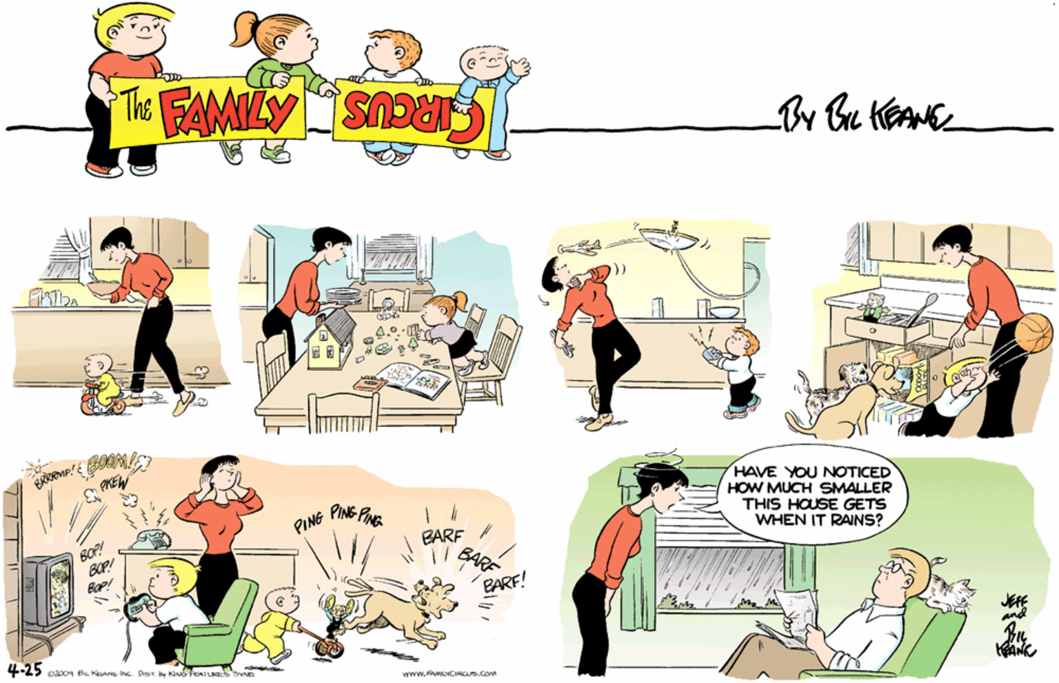 The Family Circus Comic Strip 2004-04-25 | Comics Kingdom