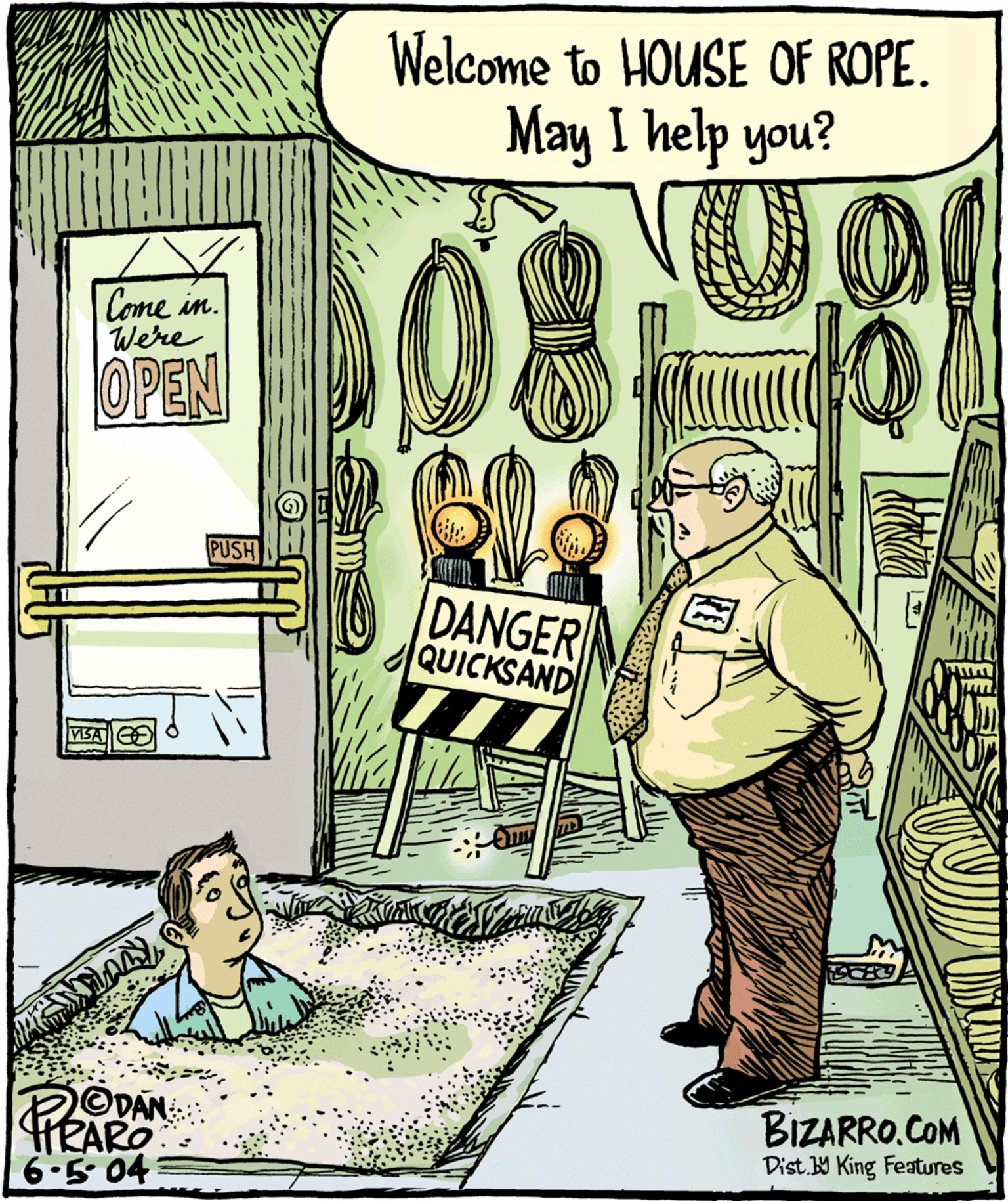 Bizarro Comic Strip 2004-06-05 | Comics Kingdom