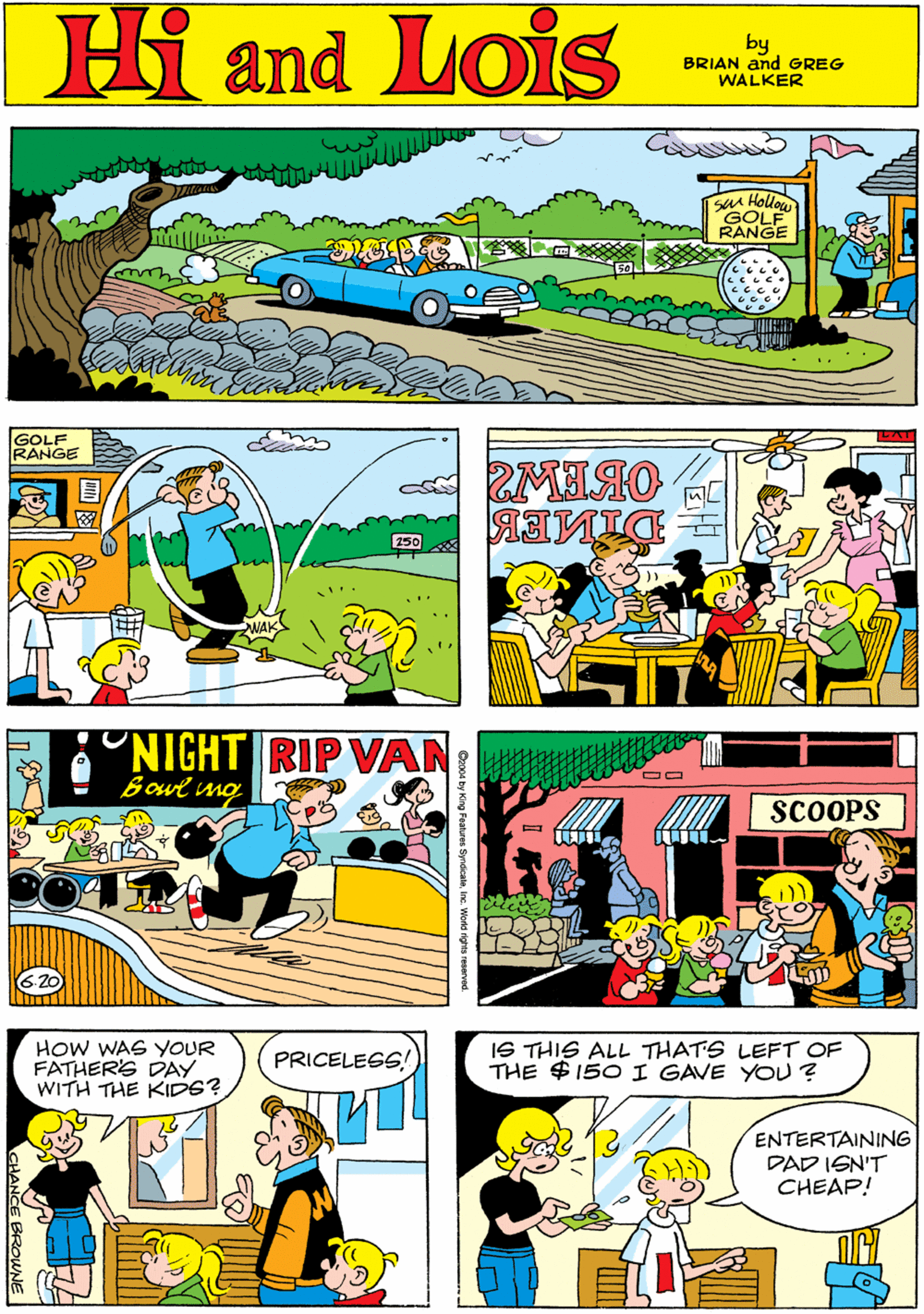 Hi and Lois Comic Strip 2004-06-20 | Comics Kingdom